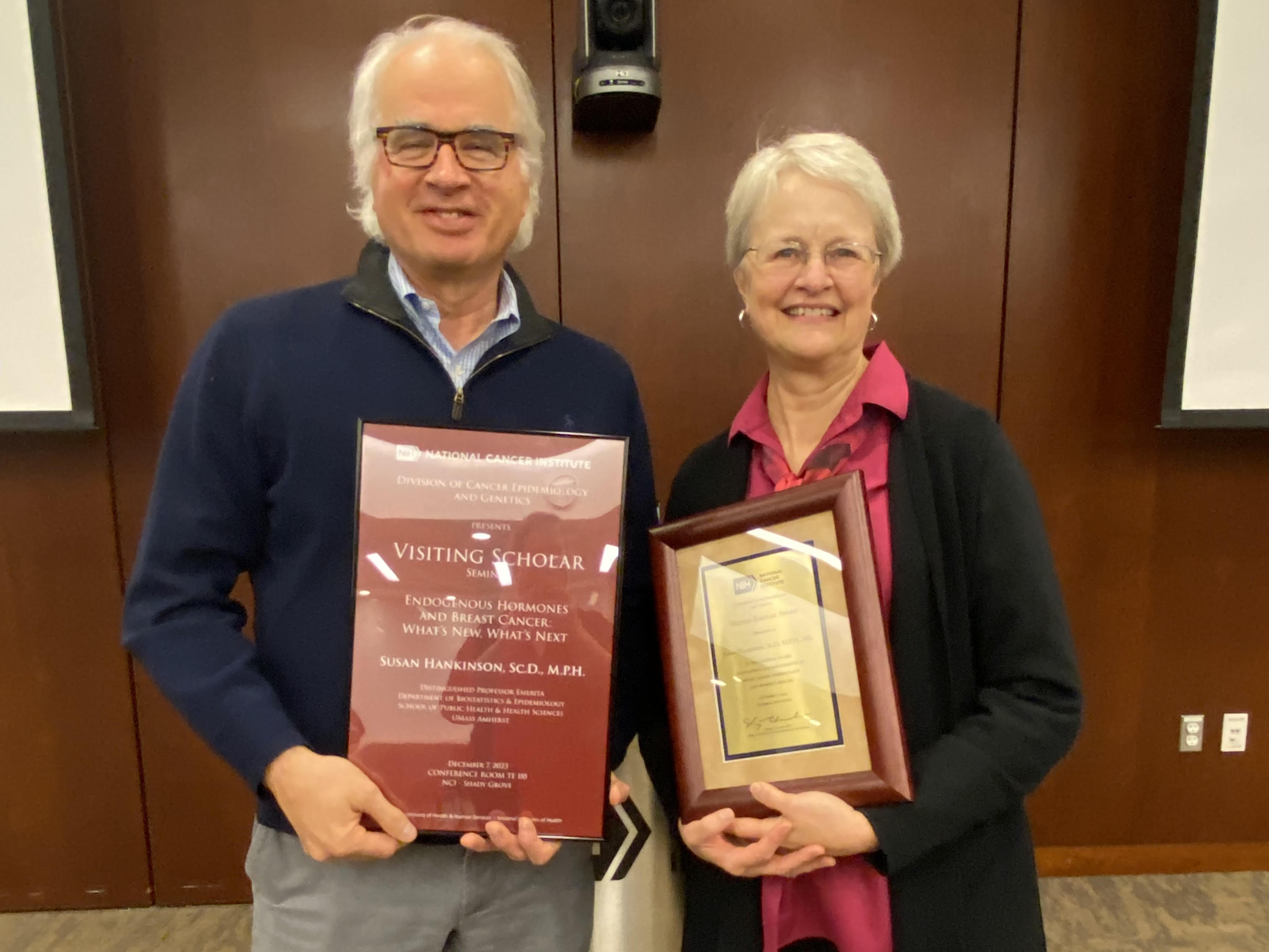 Susan Hankinson Delivers 2024 Visiting Scholar Seminar - NCI